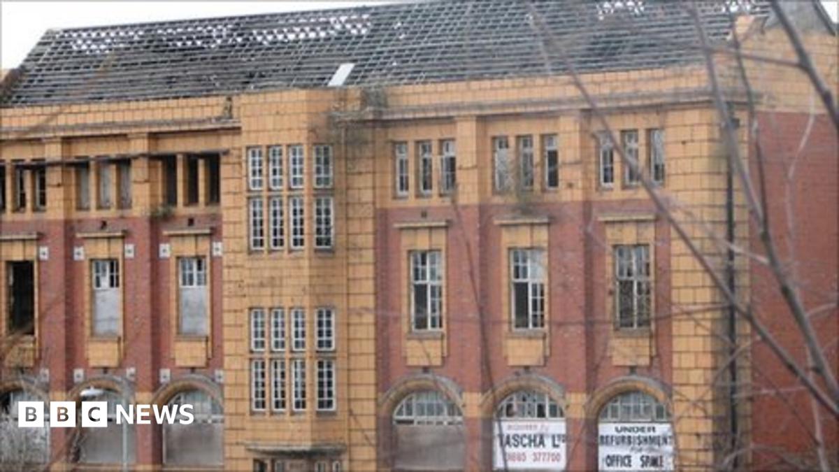 Merthyr's old YMCA building on UK endangered list - BBC News