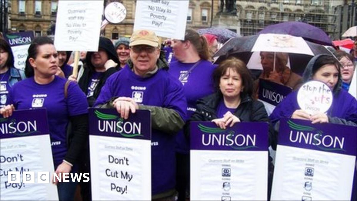 Unison members to vote on possible strike action - BBC News