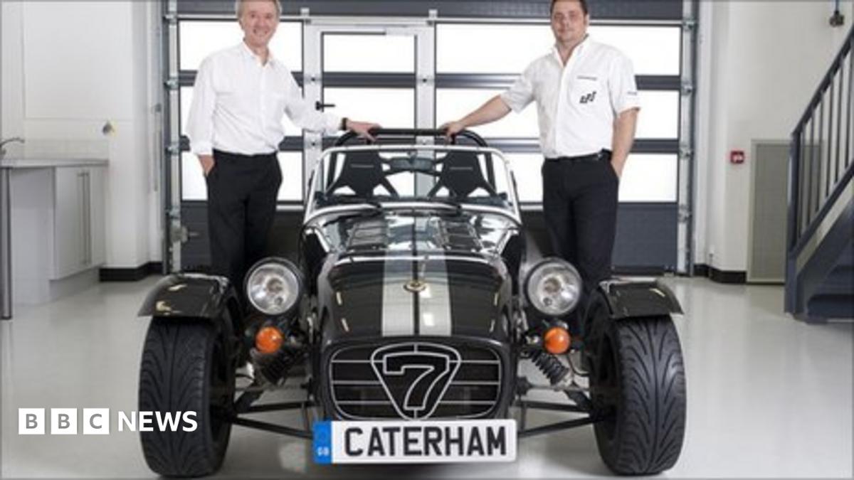 Surrey-based Caterham Cars move to new home in Sussex - BBC News