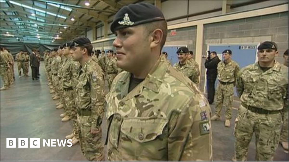 North East-based soldiers receive medals on Afghanistan return - BBC News