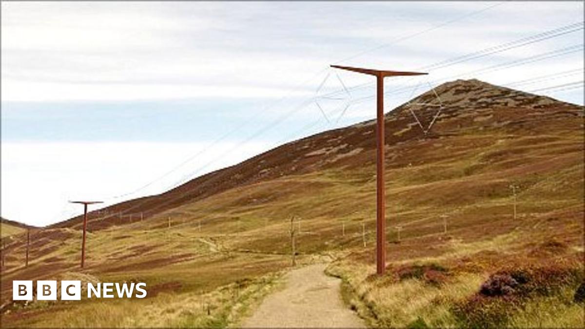 Pylon design competition winner revealed - BBC News
