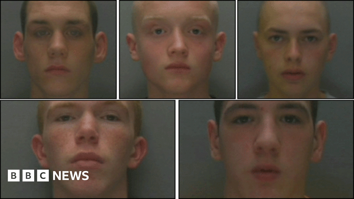 Boy, 13, among five teens detained for armed robberies - BBC News