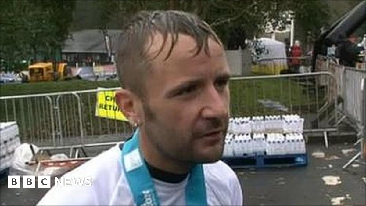 Runner Rob Sloan speaks out on 'cheat' allegation - BBC News