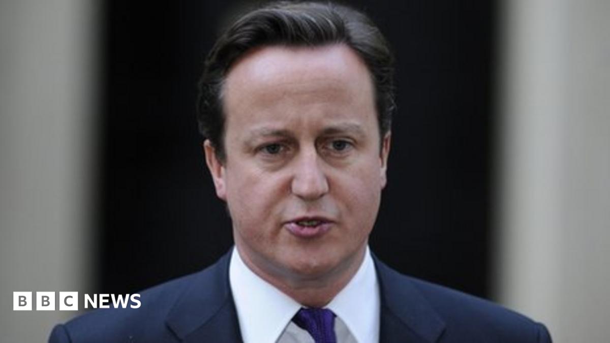 David Cameron: Remember Colonel Gaddafi Libya victims - BBC News