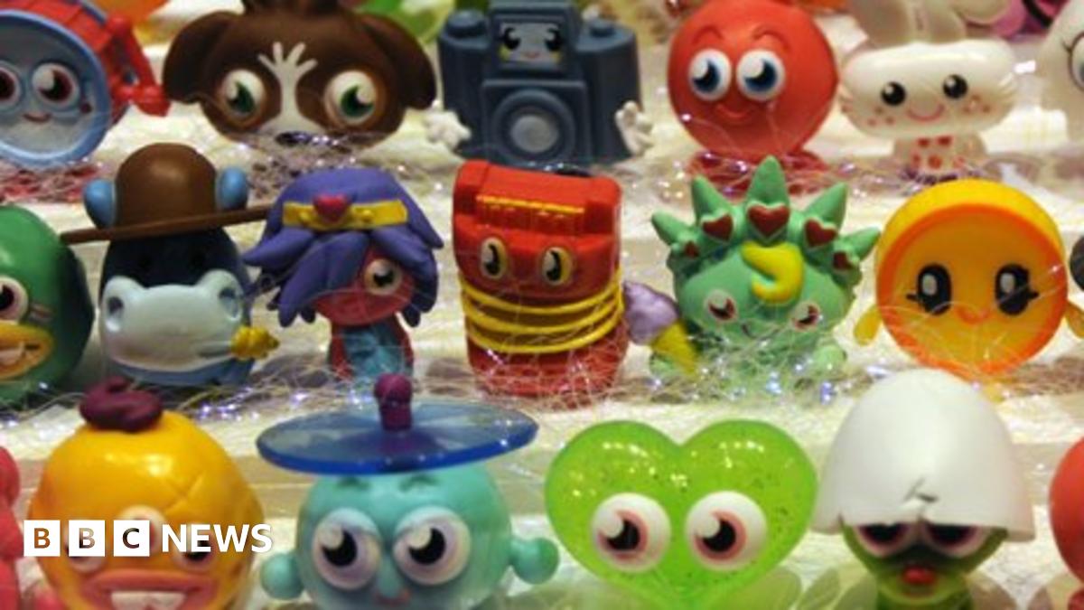 Minifigures and Moshlings are big in the toy world - BBC News
