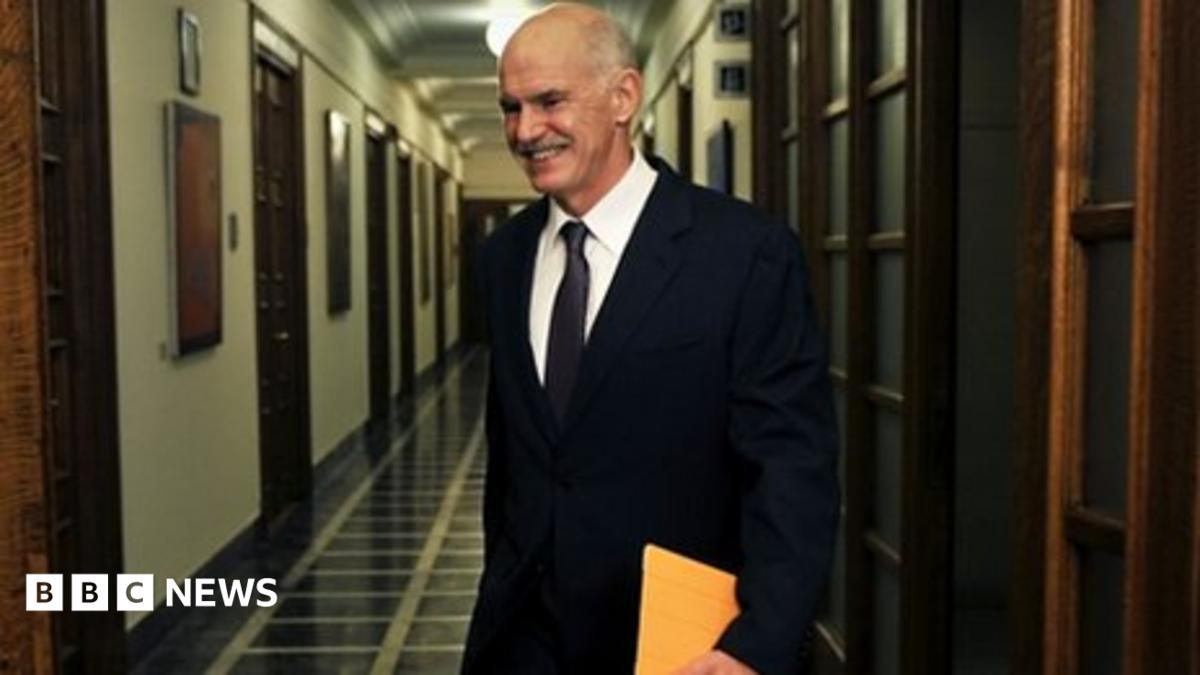 Greece's Papandreou in crisis talks over bailout revolt - BBC News
