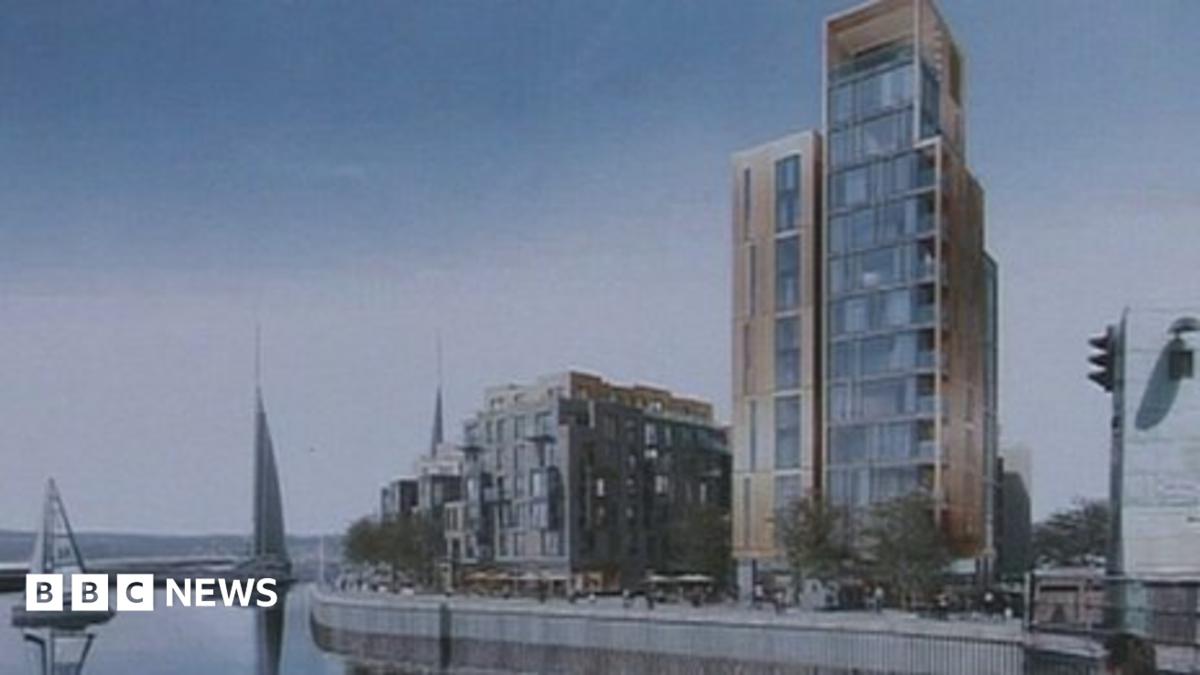 Poole West Quay development rejected by council - BBC News