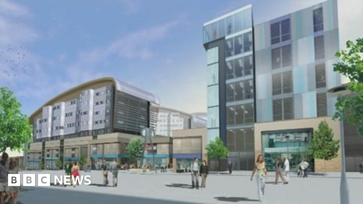 First glimpse of Gateshead redevelopment - BBC News