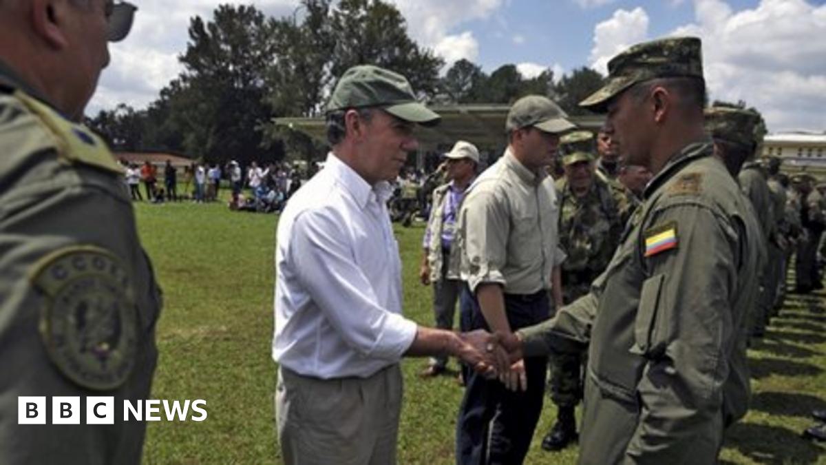 Colombia president hails Farc leader Cano's killing - BBC News