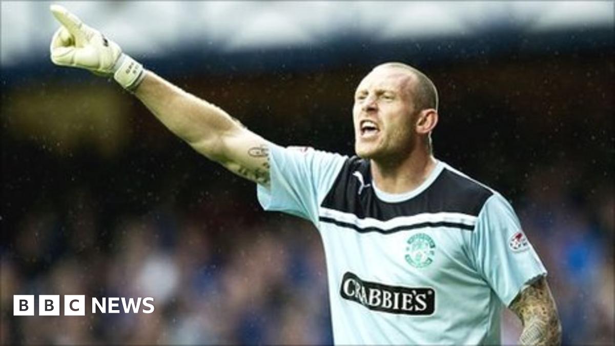 Hibs keeper Graham Stack arrested over nightclub fight - BBC News