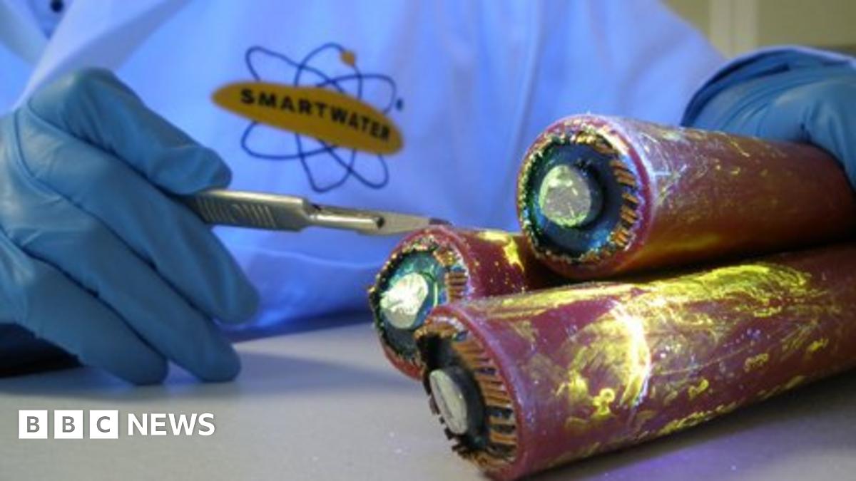 DNA dye Smartwater sends Torfaen metal thief to jail - BBC News