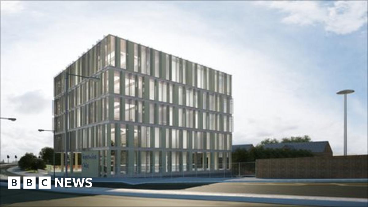 'Innovation Cube' building plans are approved for Northampton - BBC News