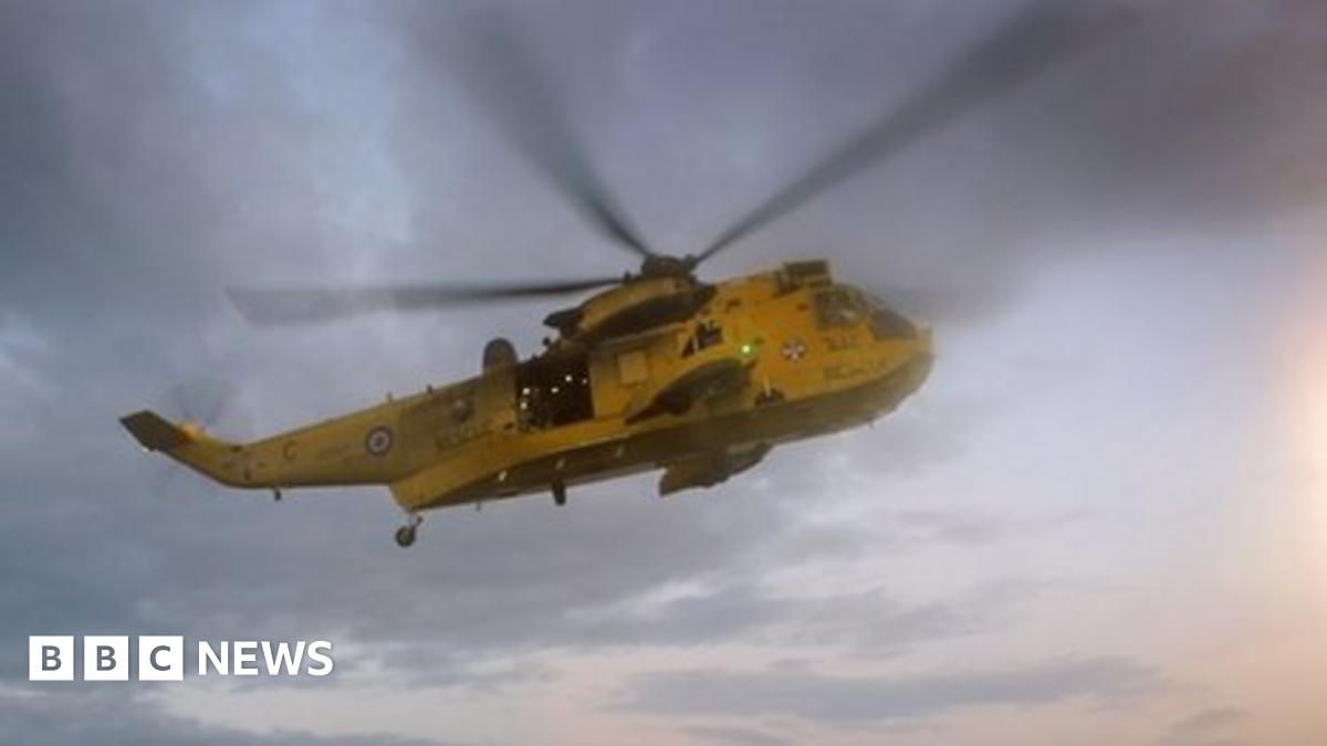 Civilians to fly search and rescue helicopters - BBC News