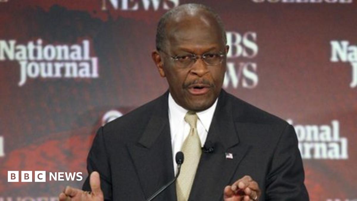 Herman Cain interview stumble 'due to lack of sleep' - BBC News