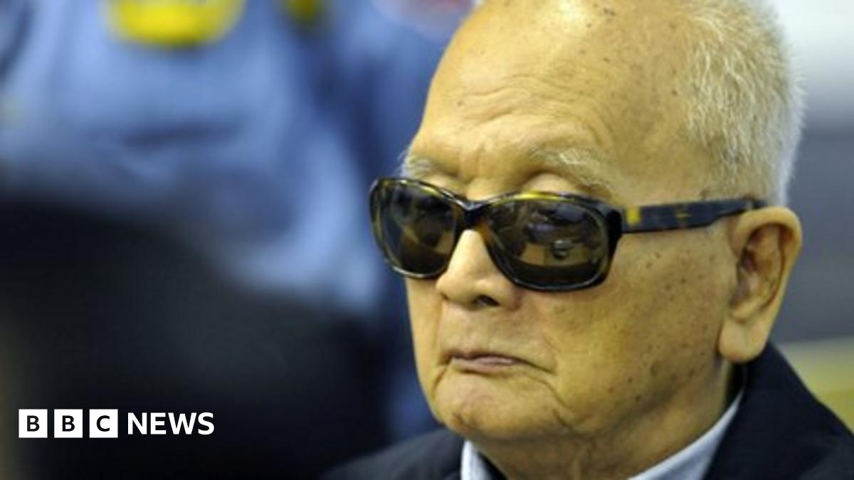 Nuon Chea defends actions in Khmer Rouge genocide trial - BBC News