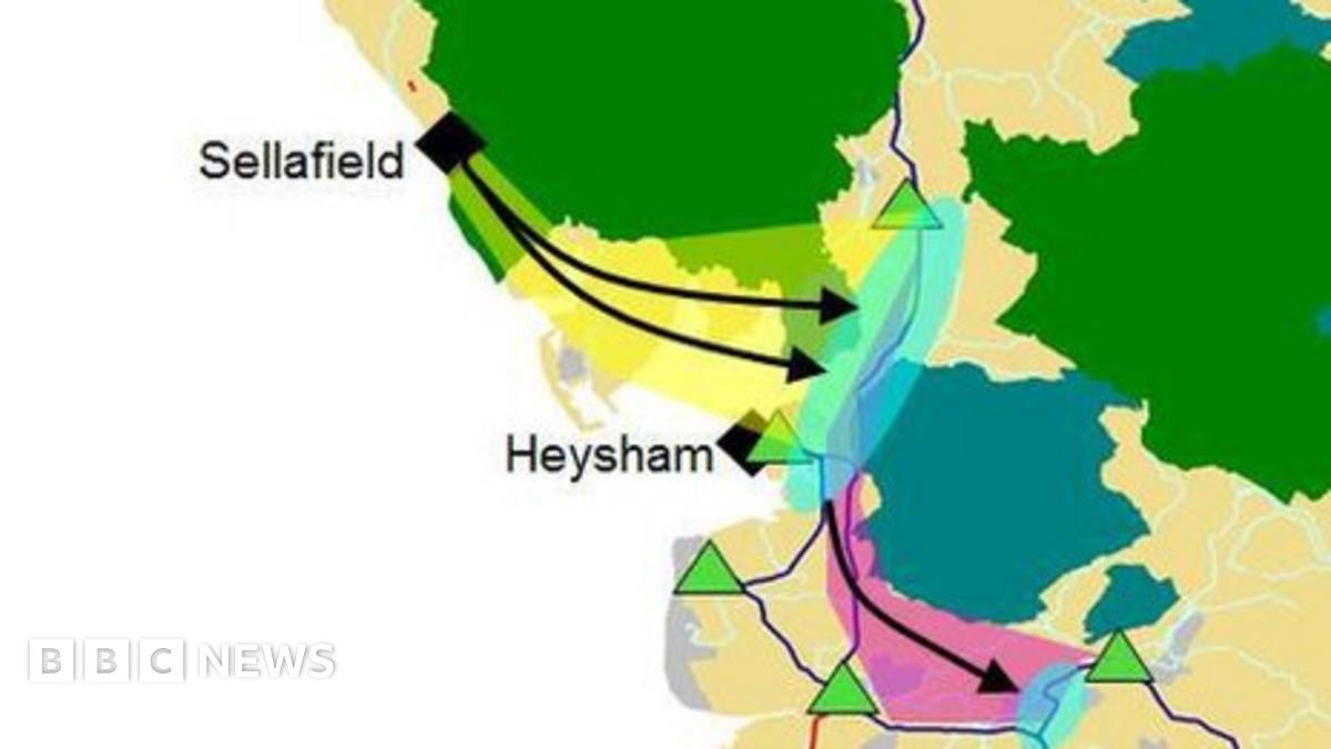 Pylon routes from new Cumbria nuclear site revealed - BBC News