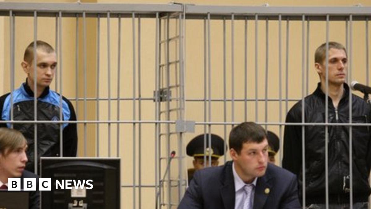 Belarus metro bomb: Two sentenced to death - BBC News