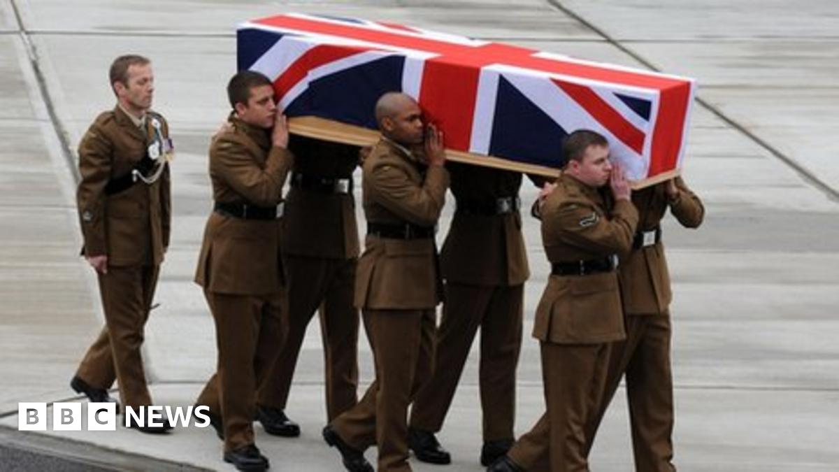Body of Leeds soldier Sheldon Steel repatriated to UK - BBC News
