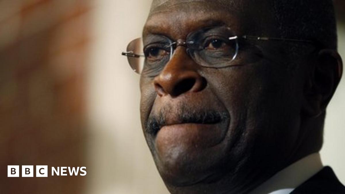 Herman Cain gave cash to Ginger White - BBC News