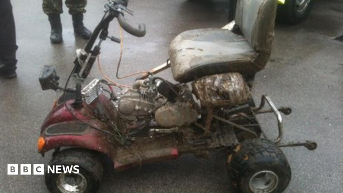 'Supercharged' mobility scooter seized in Doncaster - BBC News