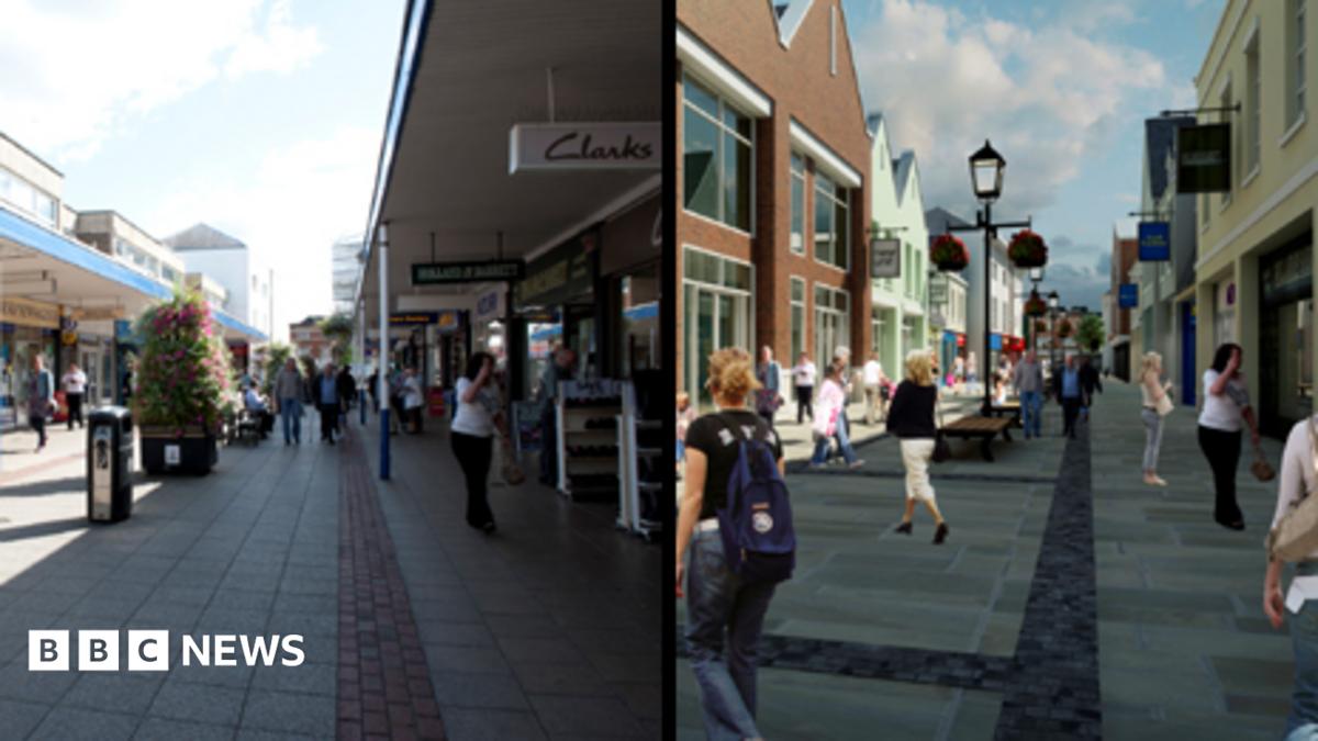Abingdon's Abbey Shopping Centre plans approved - BBC News