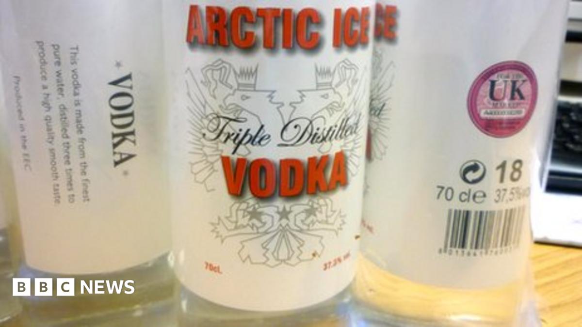 Chemicals found in 'fake vodka' in Northamptonshire - BBC News