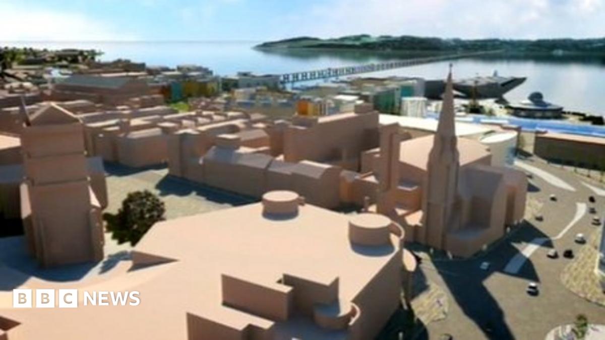 Businesses urged to invest in £1bn Dundee waterfront project - BBC News