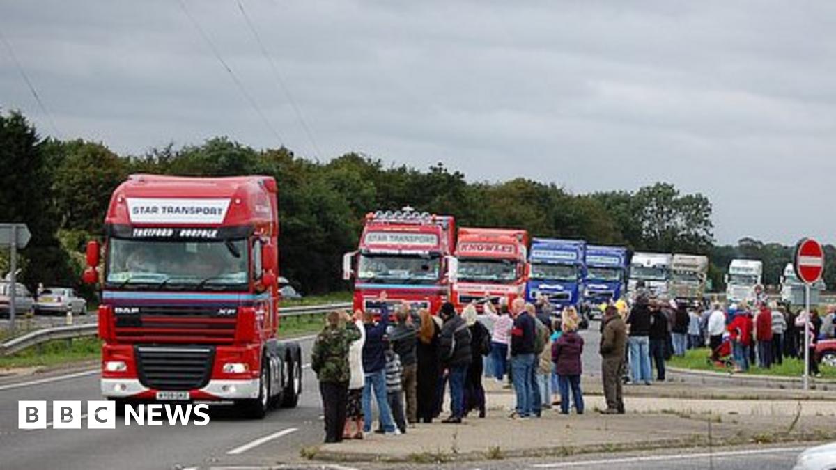 East Coast Truckers convoy future secured - BBC News