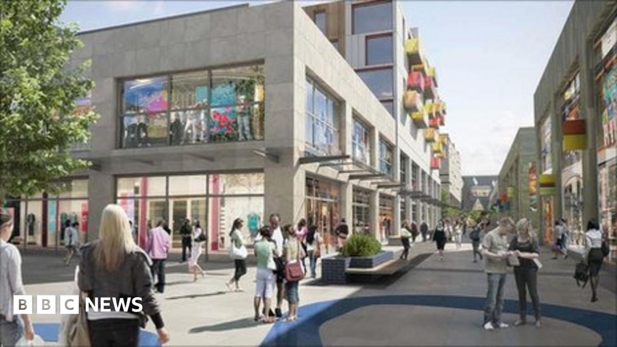 Stevenage town centre redevelopment gets council approval - BBC News