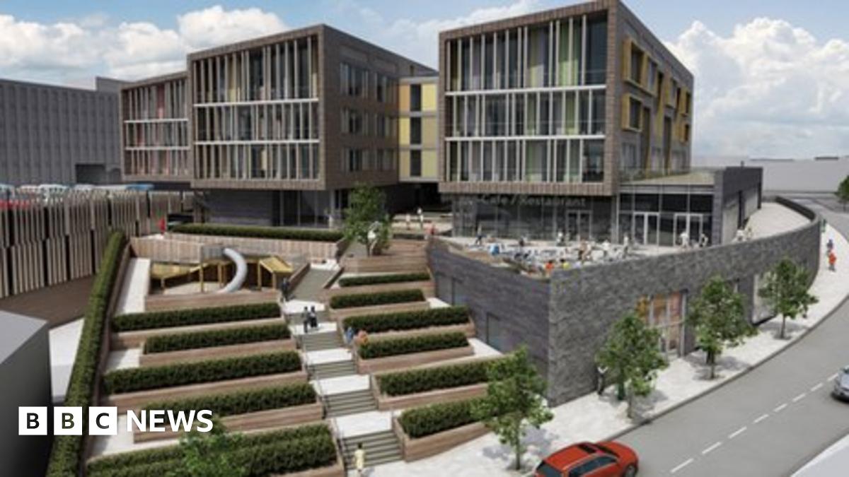 Keynsham town centre £34m development plans on hold - BBC News