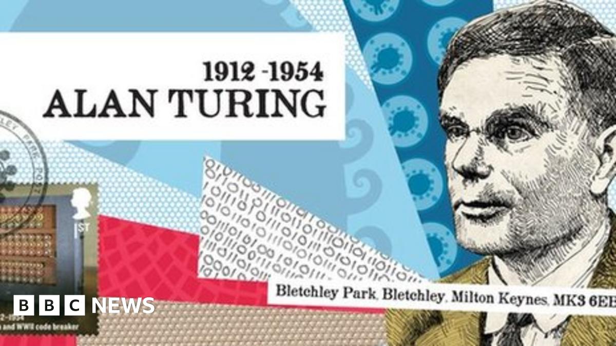 Bletchley Park marks Alan Turing centenary with stamp issue - BBC News