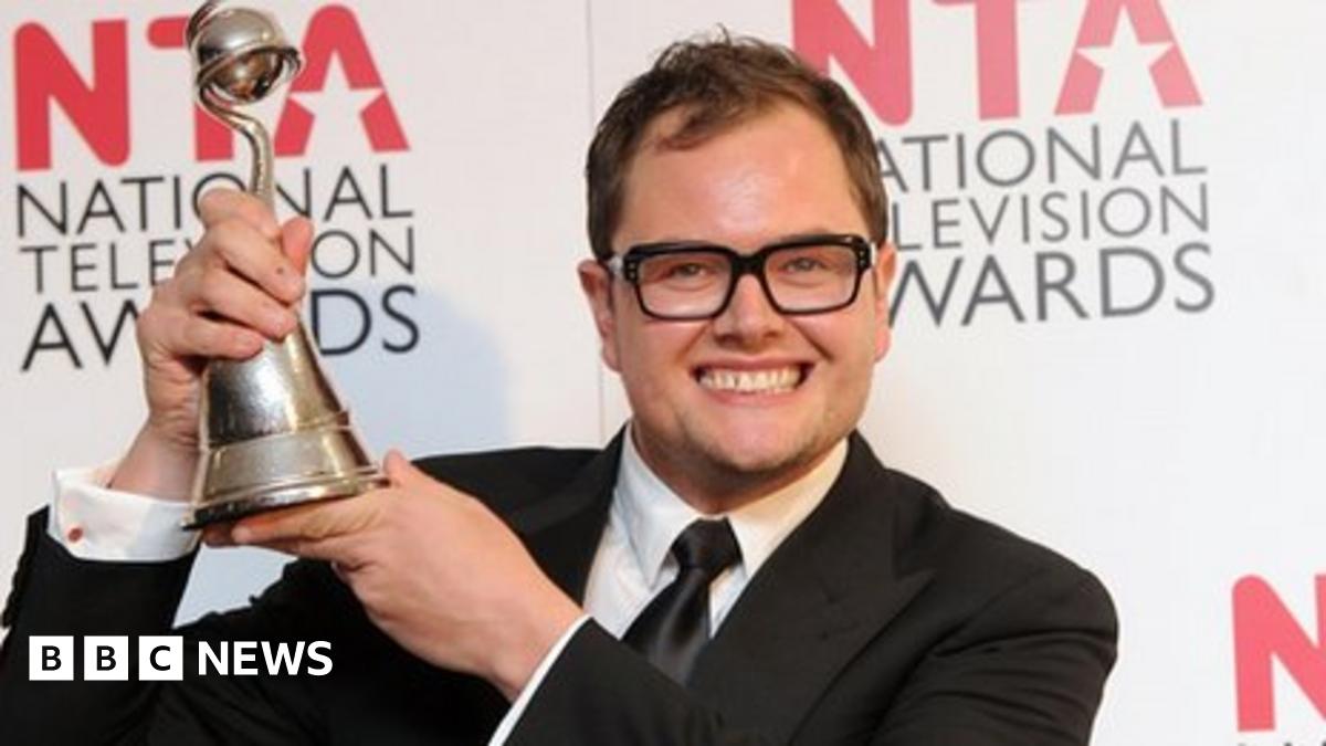 Alan Carr wins National Television Award - BBC News