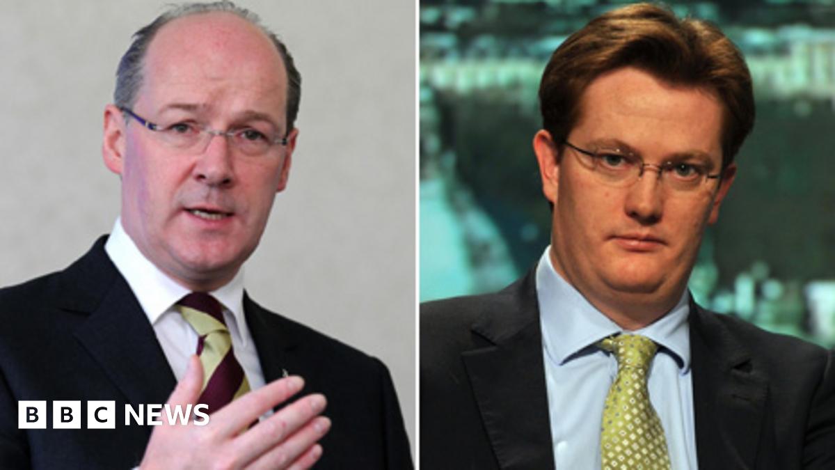 Scottish independence: Swinney and Alexander disagree over referendum ...