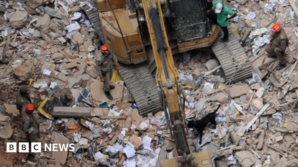 Six dead after Rio de Janeiro building collapse - BBC News