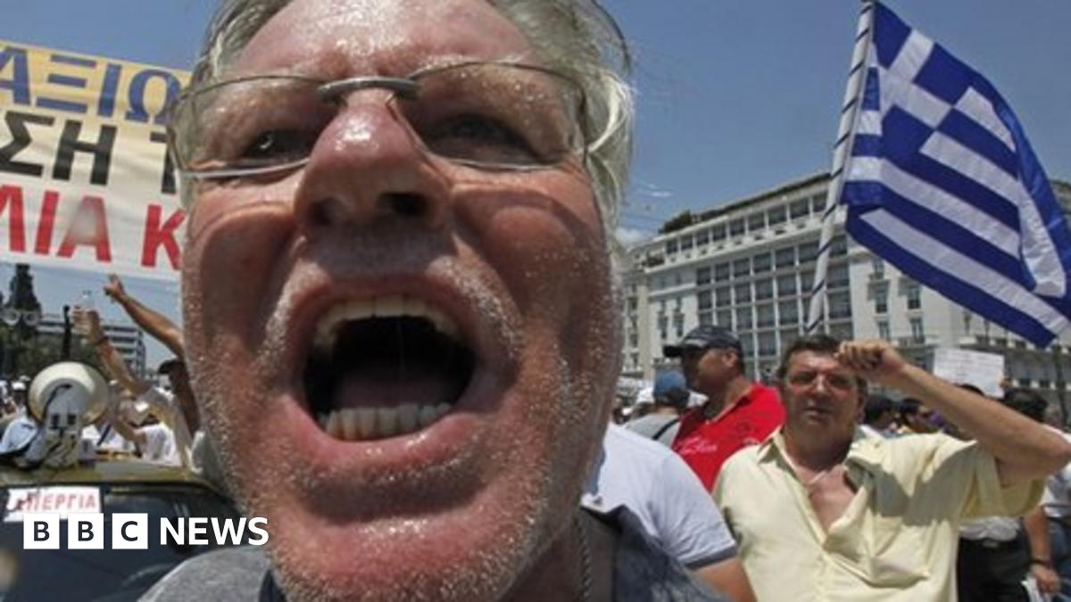 Searching for Greek solutions - BBC News