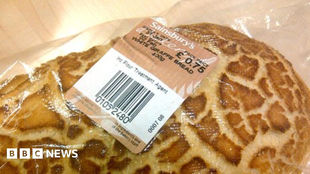 Tiger bread renamed giraffe bread by Sainsbury's - BBC News