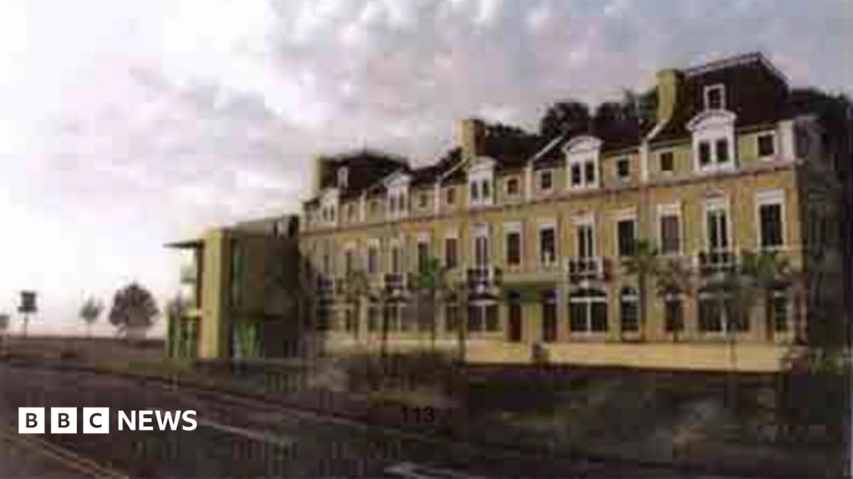 Marine Building facade preserved in £6m Penarth hotel revamp plan - BBC ...