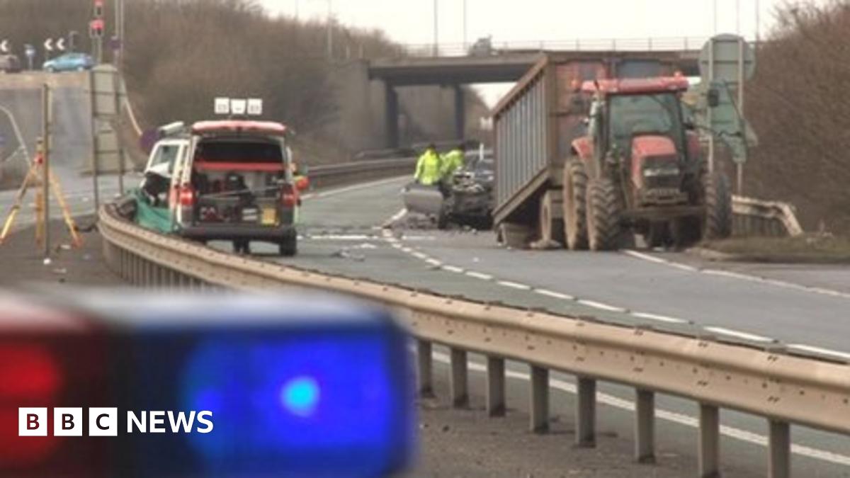 A46 Leicestershire fatal crash victim named by police - BBC News