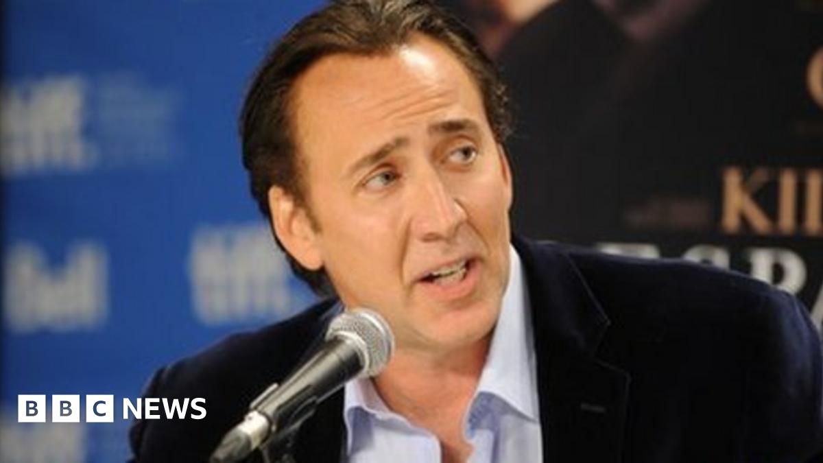 Nicolas Cage wore 'voodoo mask' on Ghost Rider set - BBC News
