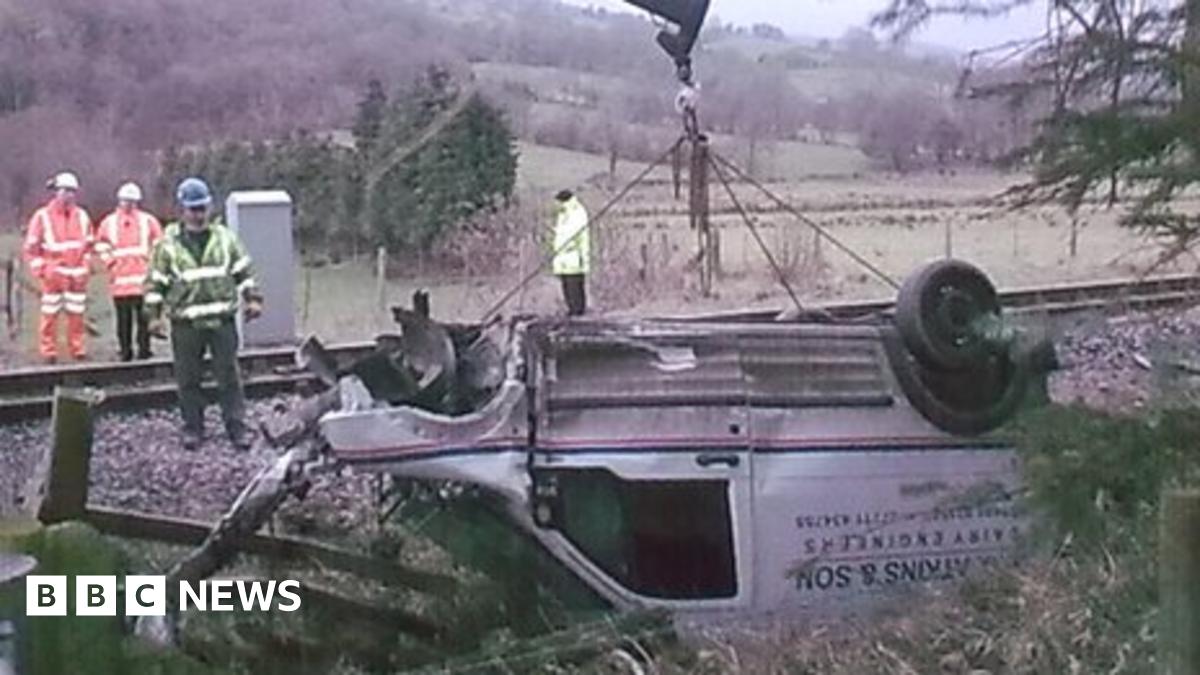 Powys level crossing crash inquiry focus on phone - BBC News