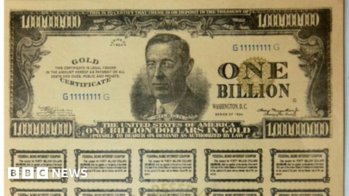 Fake US bonds 'worth' trillions seized - BBC News