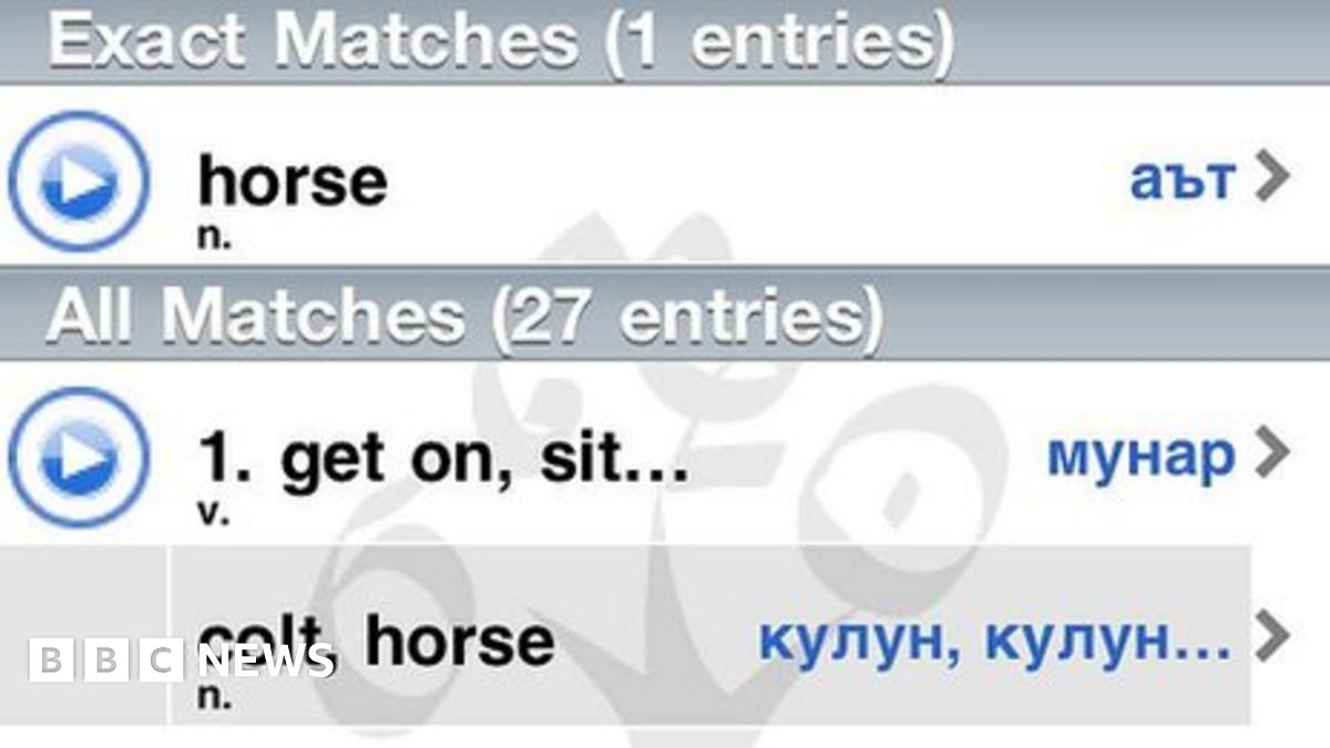 Digital tools 'to save languages' - BBC News