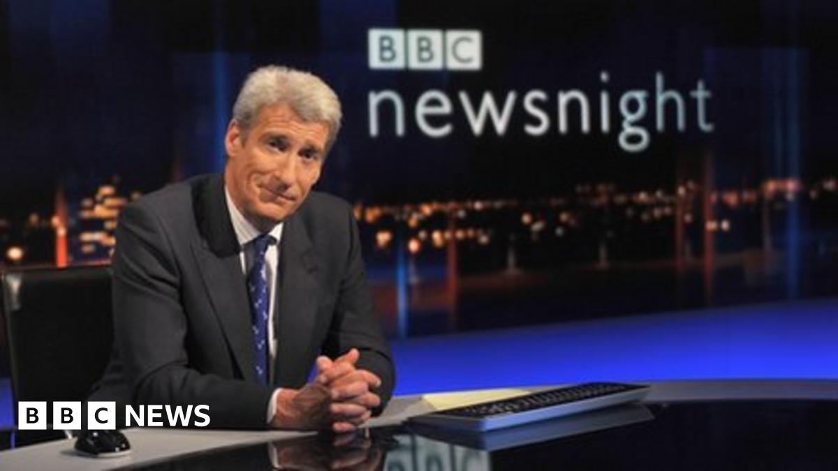 Newsnight wins programme of the year award - BBC News