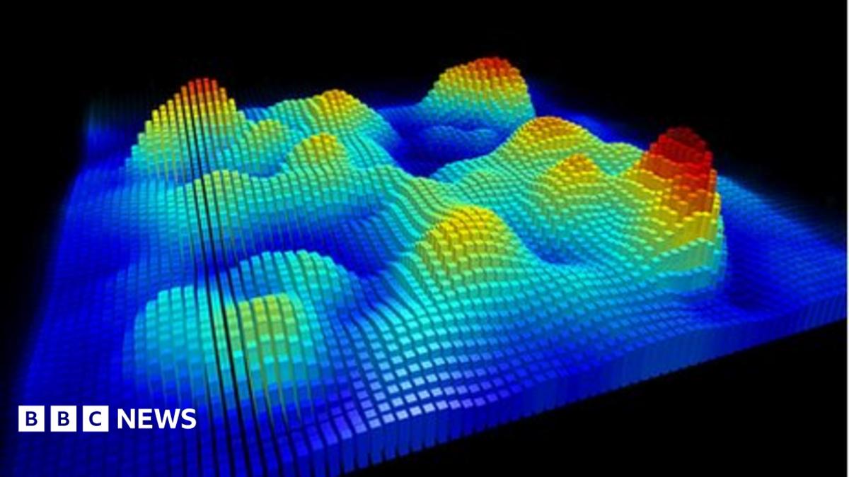 Single molecule's electric charges seen in first image - BBC News