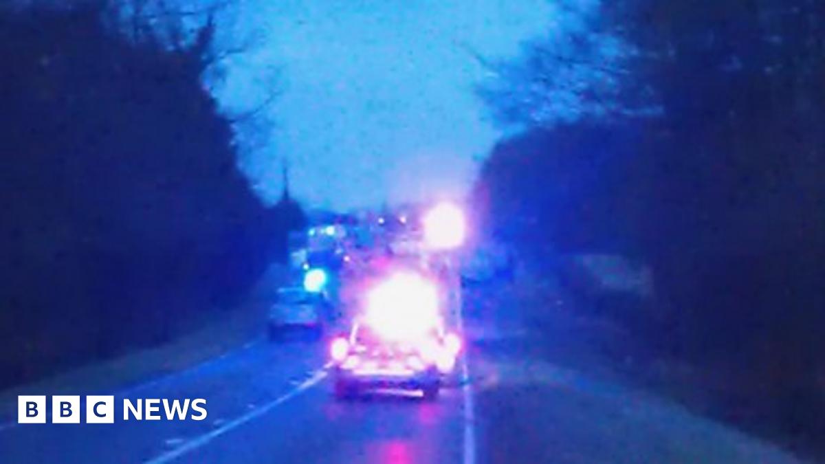 Cockermouth man dies in three-vehicle crash on A595 - BBC News