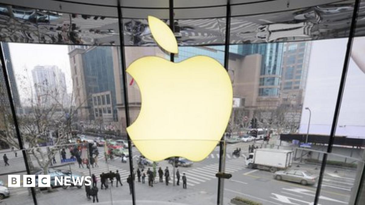 Apple's market value tops $500bn for the first time - BBC News