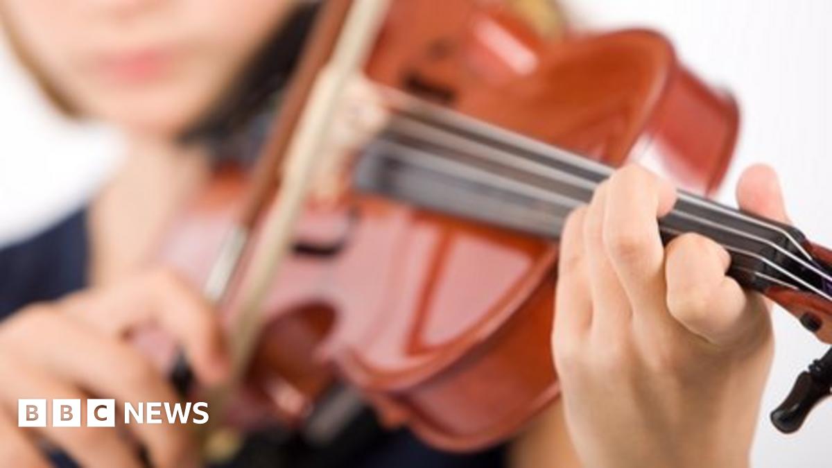 Spider silk spun into violin strings - BBC News