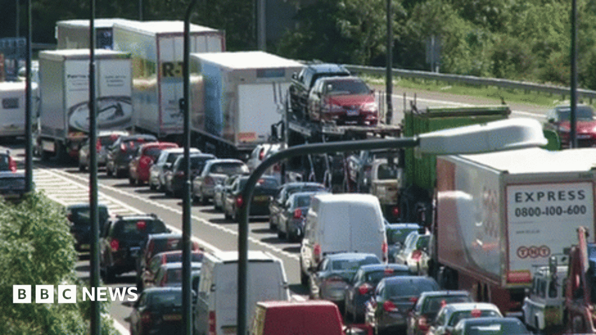 £1bn M4 relief road plan for Newport out to consultation - BBC News
