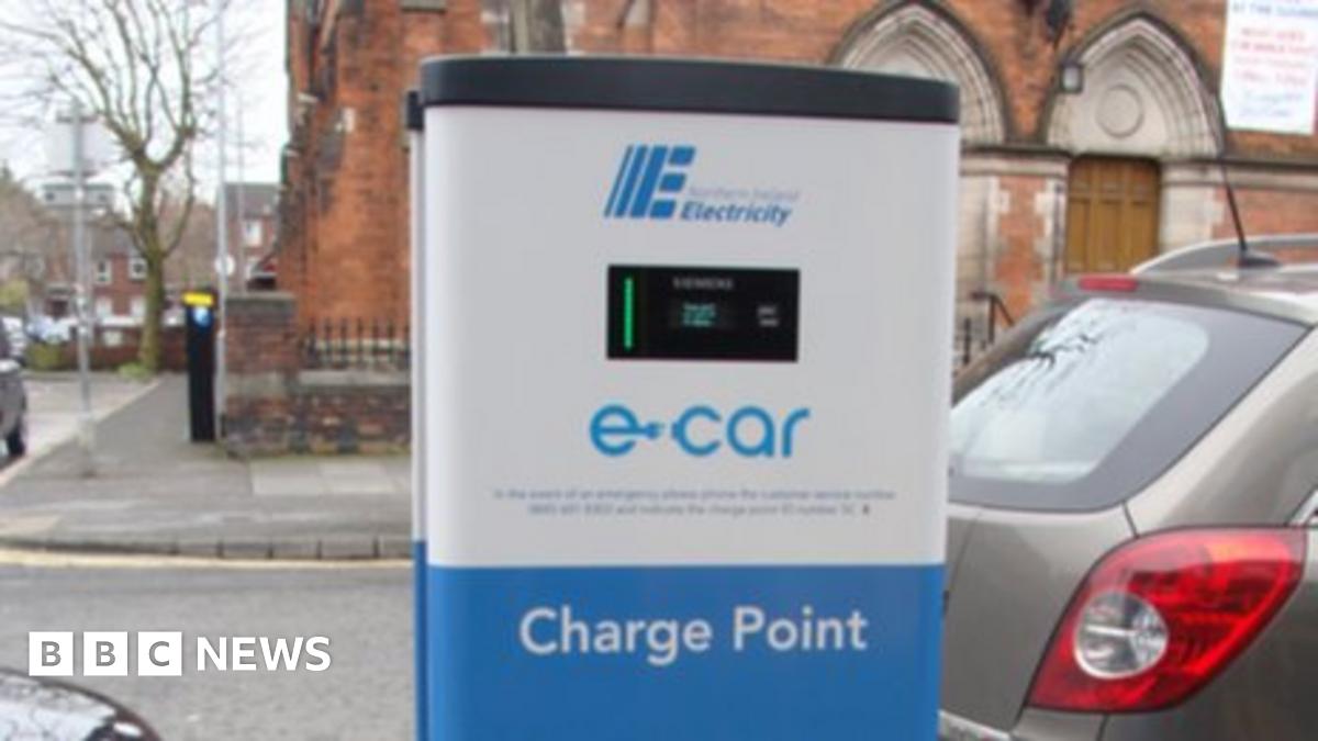 Electric car charging stations appear in NI - BBC News