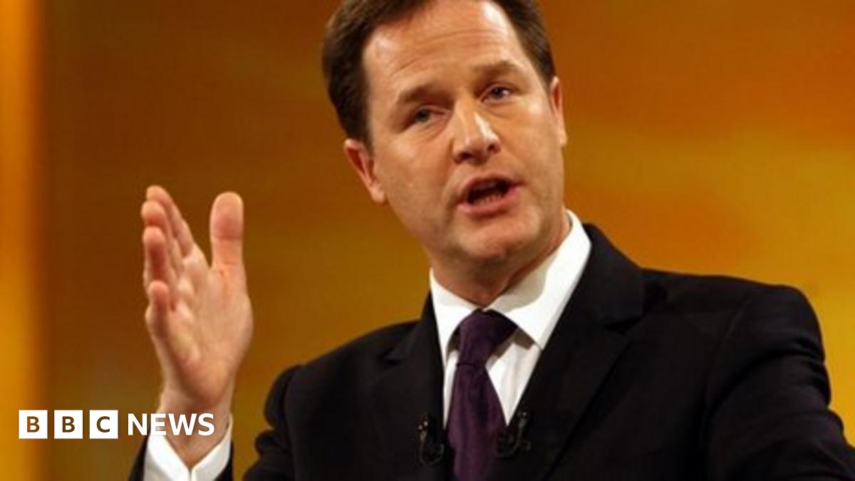 Nick Clegg to tell Lib Dems: Stop lamenting, start celebrating - BBC News